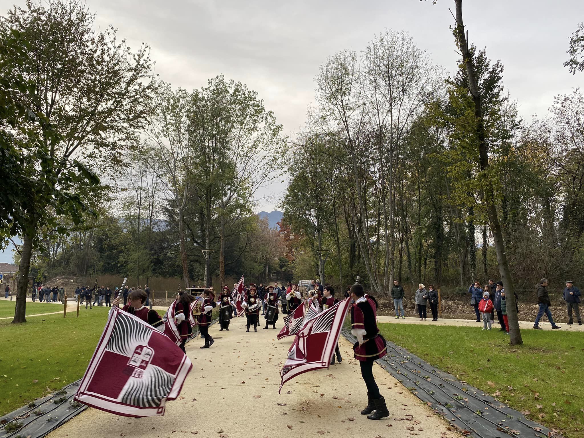 BRUINO - Inaugurata la prima parte del nuovo parco del castello
